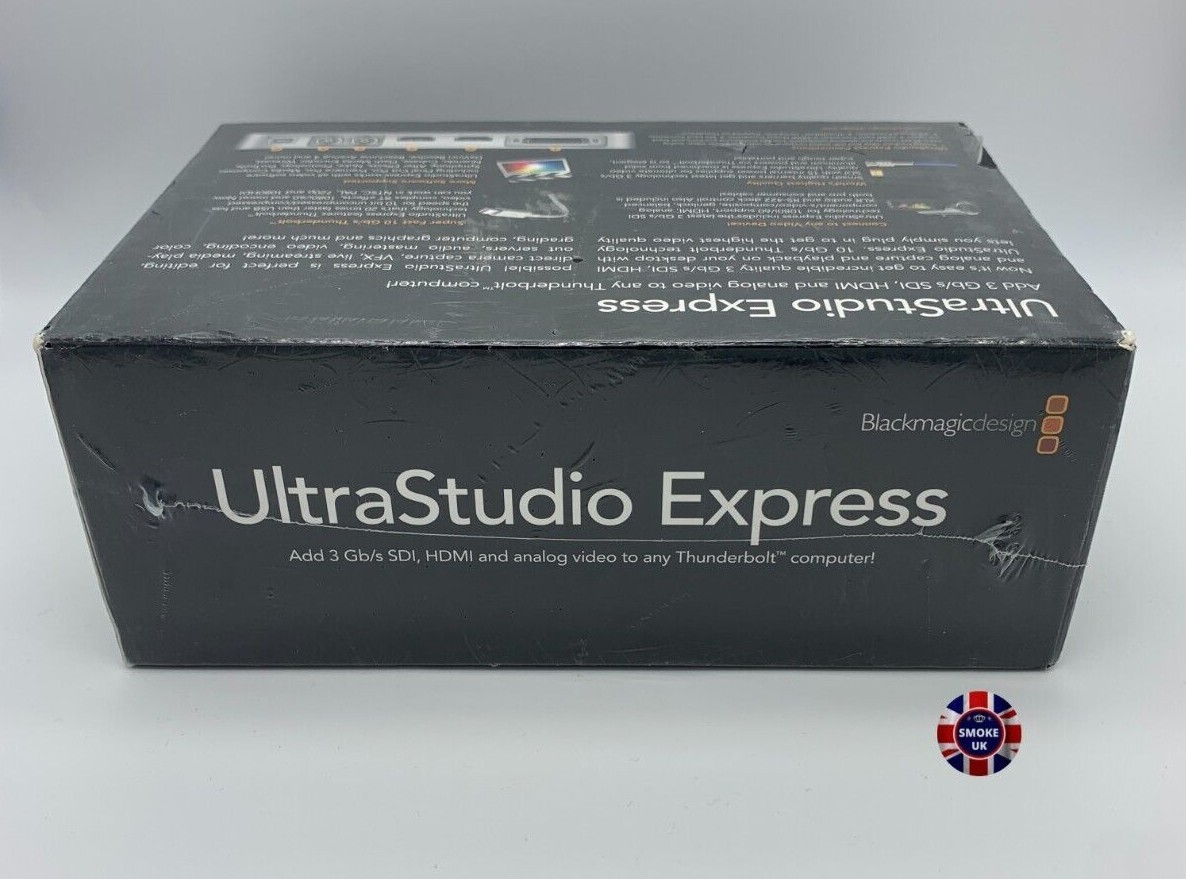 NEW SEALED PROFESSIONAL BLACKMAGIC DESIGN ULTRASTUDIO EXPRESS WITH ...