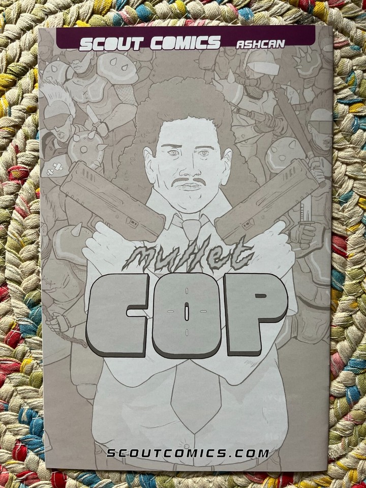 Mullet Cop #1 Lintern 1st Print Scout Comic Book NM Animated Series ...