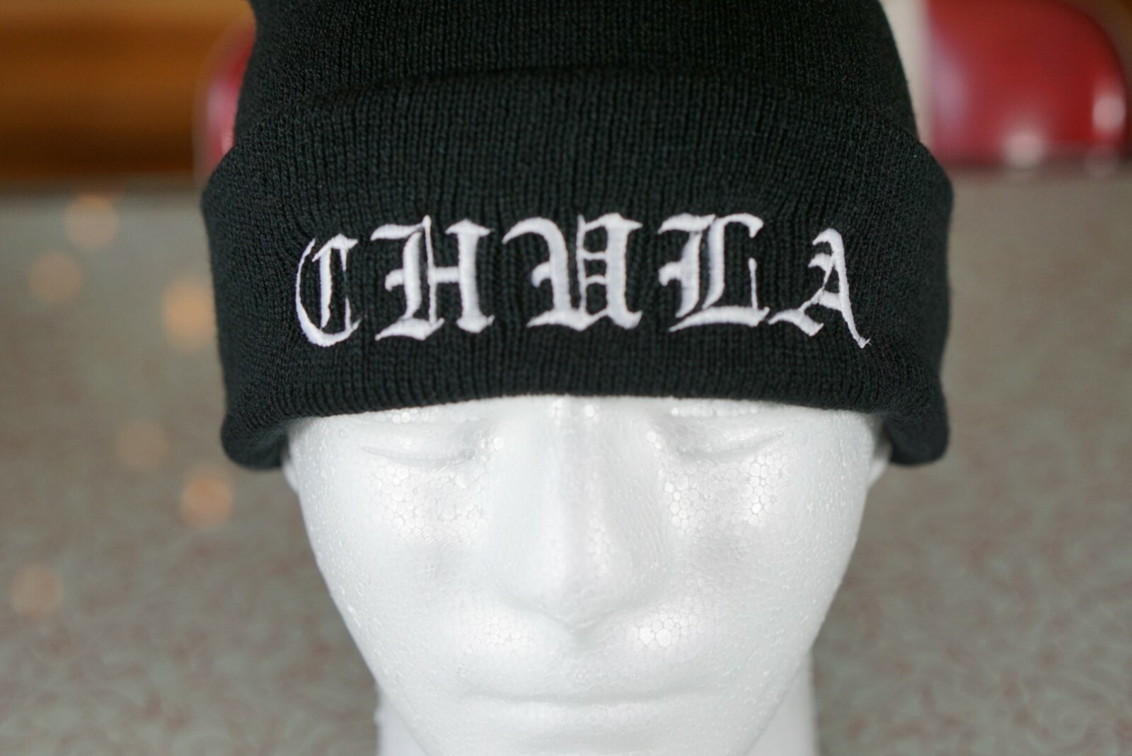 CUSTOM CHULA Embroidered Beanie Hat Chicana Chicano Latina shirt | eBay