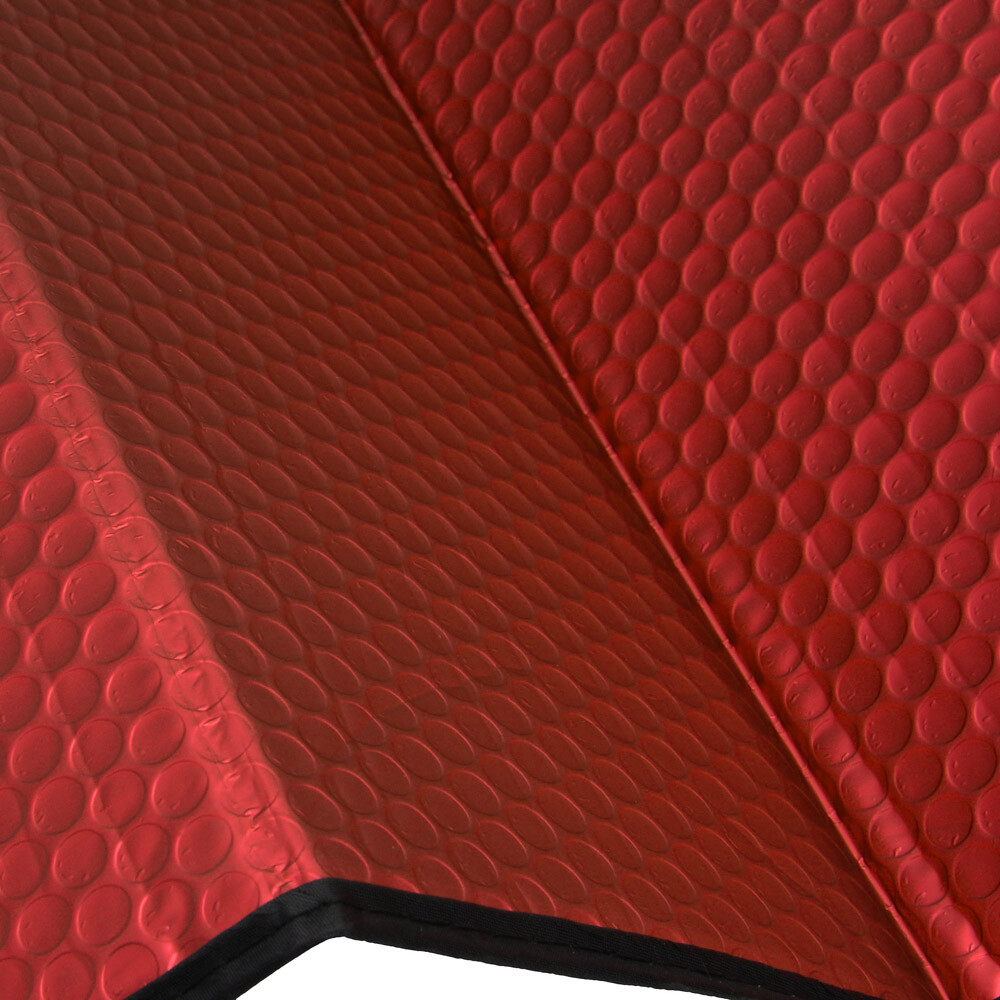 Metallic Red Standard Auto Sun Shade Windshield Car Truck SUV Window ...