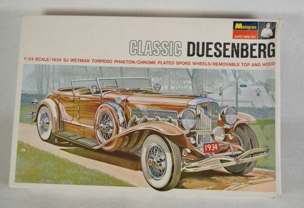 Monogram 1 24 Classic Duesenberg 1934 SJ Weyman Torpedo Phaeton Model ...