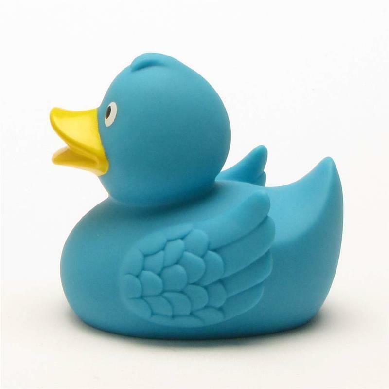 Rubber Duck Bath Duck Emily light blue Ducky Rubber Duckie | eBay
