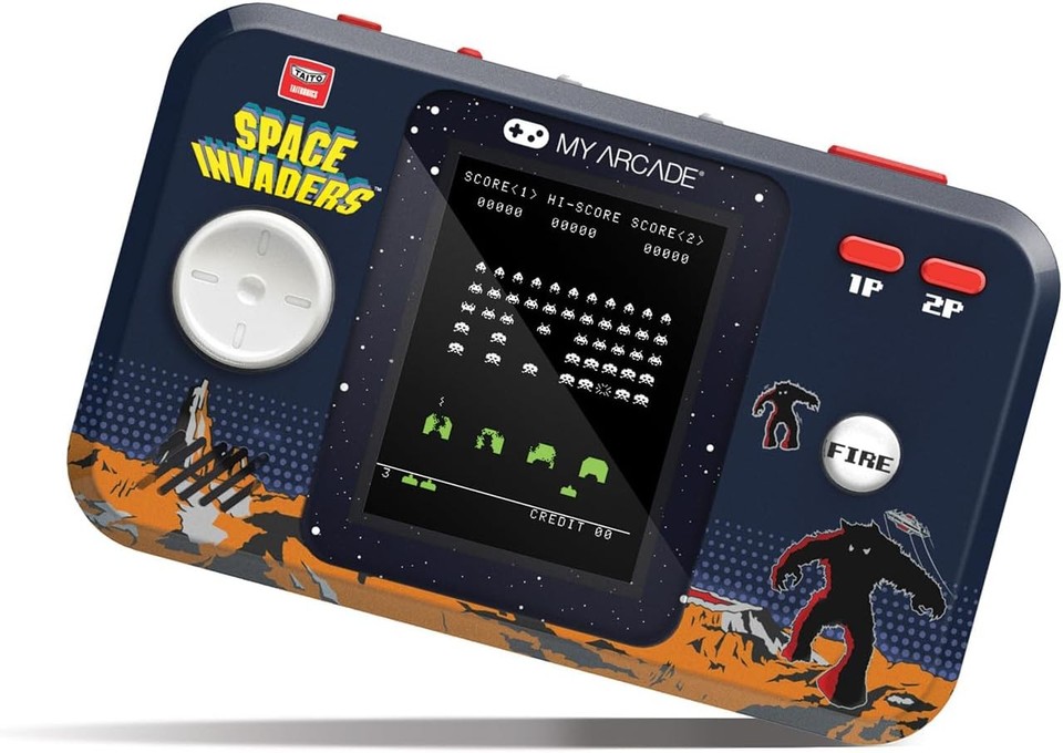 My Arcade Space Invaders Pocket Player Pro Handheld Portable Gaming System | eBay UK
