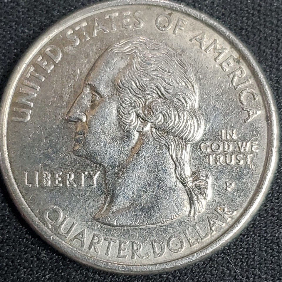 1999 P Delaware Spitting Horse Die Crack Quarter *y402 | eBay