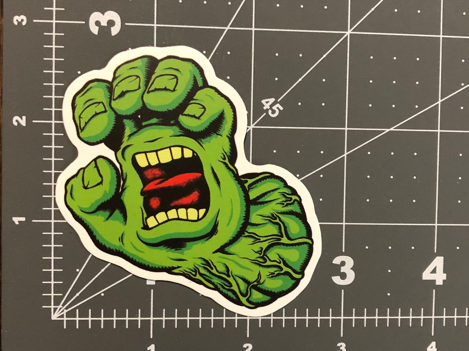 Screaming Hand Laptop/Skateboard/ Guitar/Luggage Decals/Stickers - Your ...