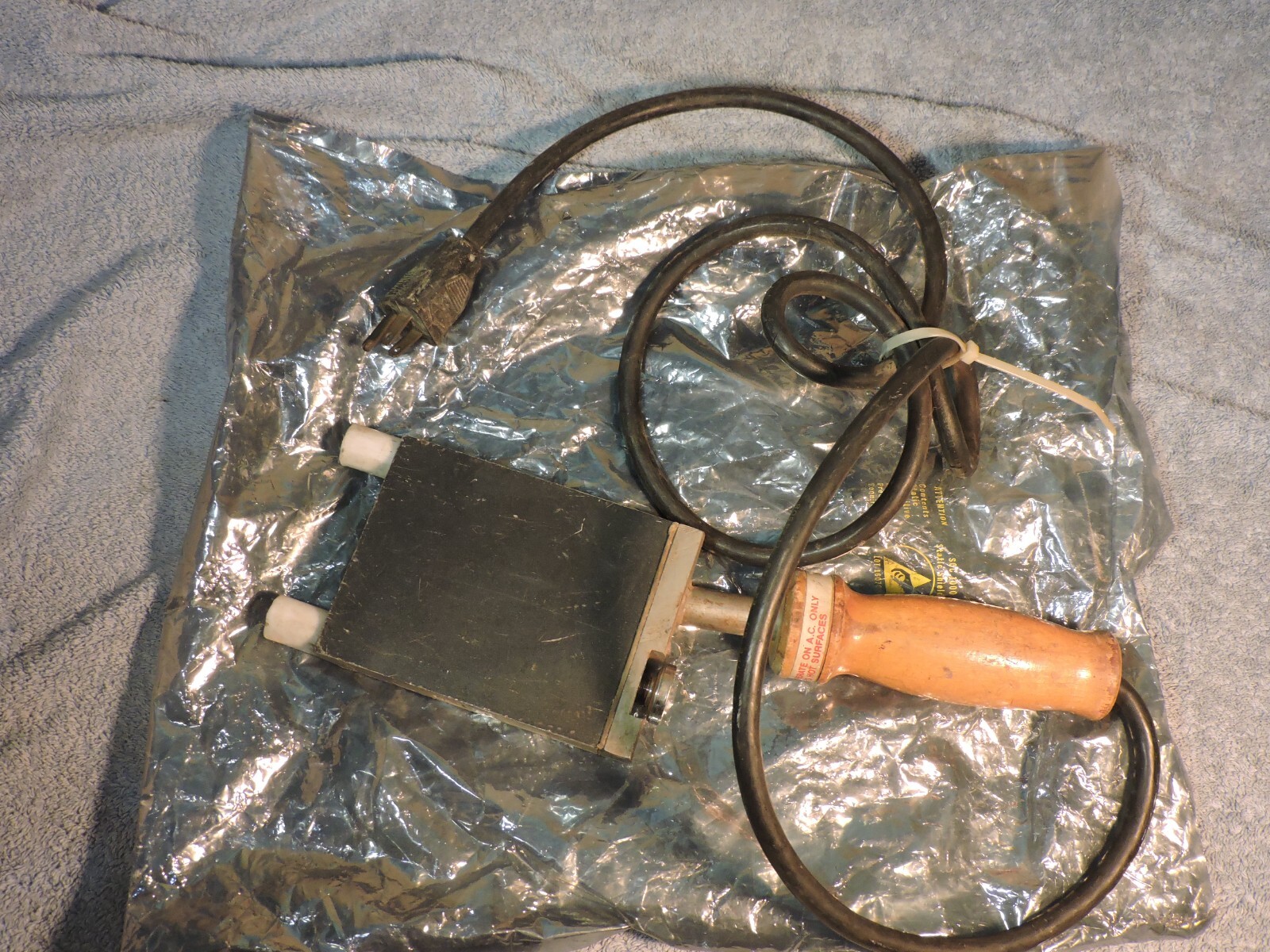 RIGID / P&S Plastic Pipe Fusion Square Plate Heater 800W 120 VAC Tool ...