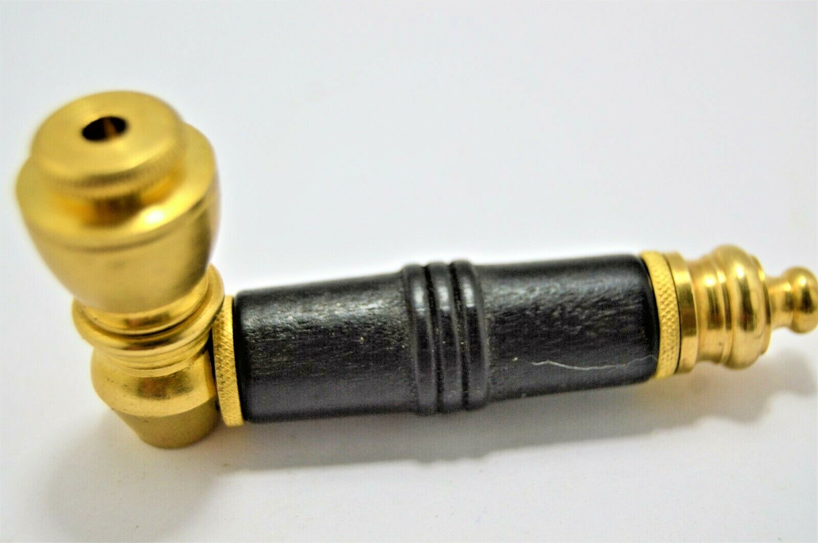 ORIGINAL USA BRASS Woodie Tobacco Smoking Pipe w/Lid Pipe Metal pipe | eBay