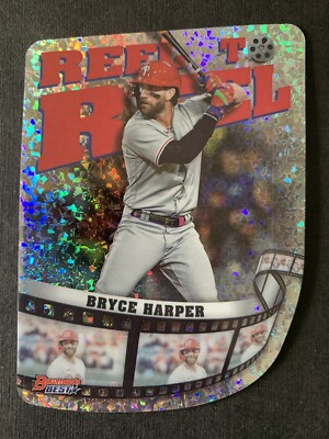 2023 Bowmans Best Bryce Harper Reel to Reel Mini Diamond Philadelphia ...