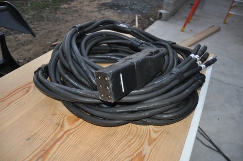 Anderson Airmotive Aircraft Ground Power Cable MS25486 6PIN PLUG 115V ...