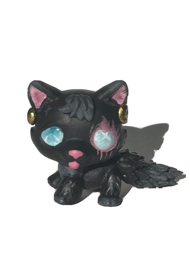 Lps Sculpted Custom Dog Wolf. Authentic Husky Base | eBay