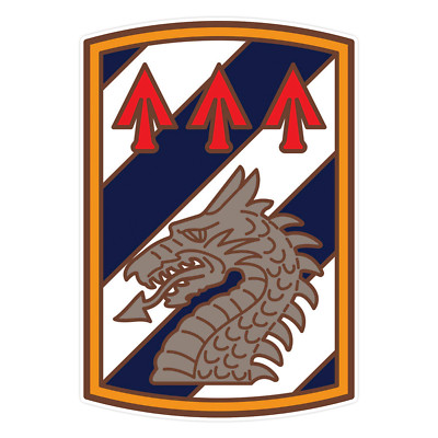 3rd Sustainment Brigade Combat Service Identification Badge Bumper ...