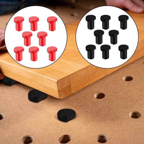 8Pcs Bench Clamp 19mm Aluminum Alloy Workbench Hole Stop Woodworking ...