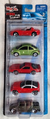 Maisto 2007 Fresh Metal Vehicle Set Viper VW Firebird Jeepster HUMMER ...
