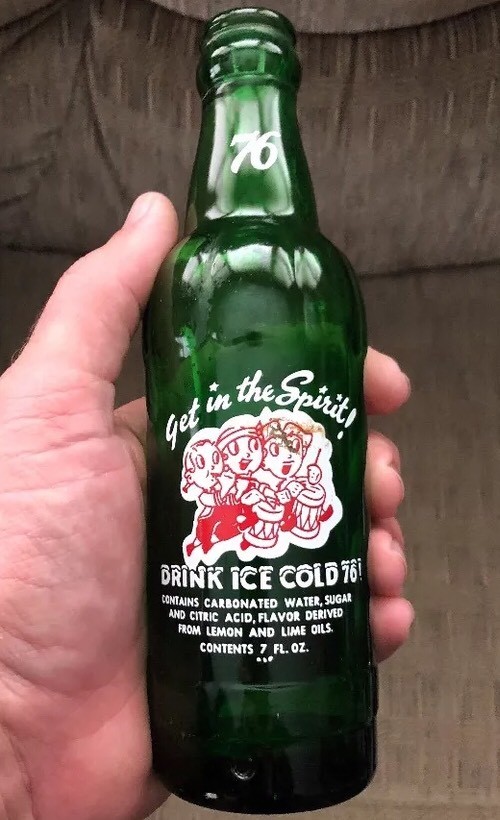 Vintage Bottle "DRINK ICE COLD 76-GET IN THE SPIRIT"-NORTON, VIRGINIA ...