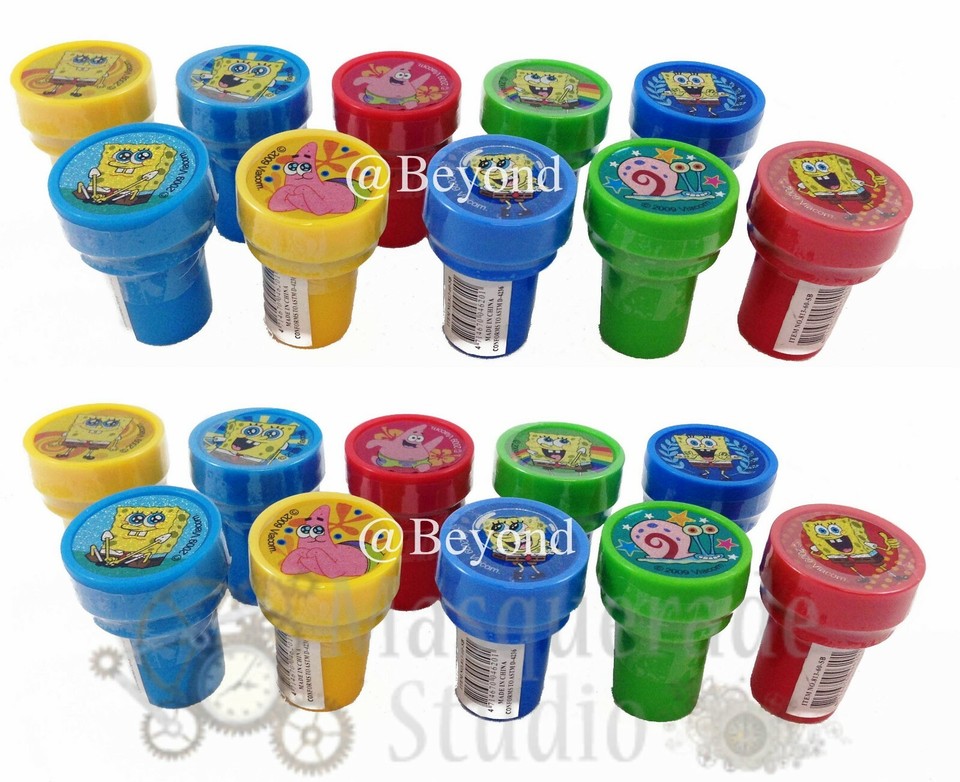 Disney Marvel DC Nickelodeon Self Inking Stamps for Kids 60pc Stampers ...