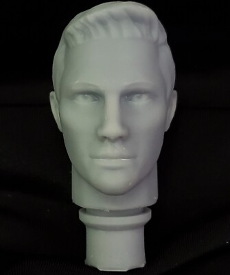 CUSTOM MEGO SCALE WESLEY CRUSHER STAR TREK RESIN HEAD for 8" INCH ...