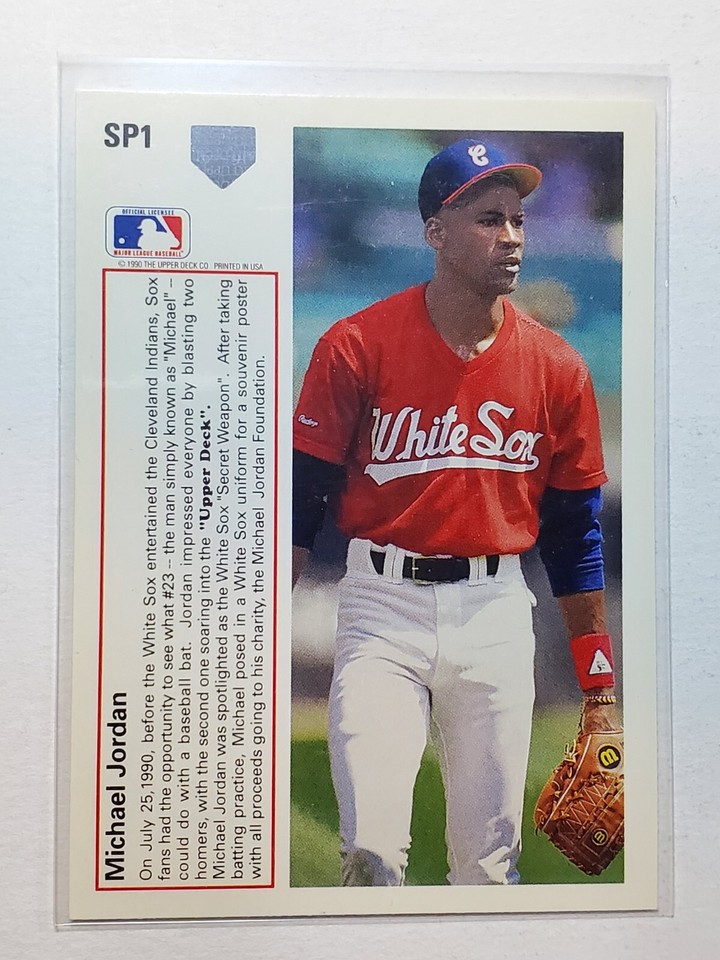 Michael Jordan - 1991 Upper Deck Rookie #SP1 RC card - Chicago White ...