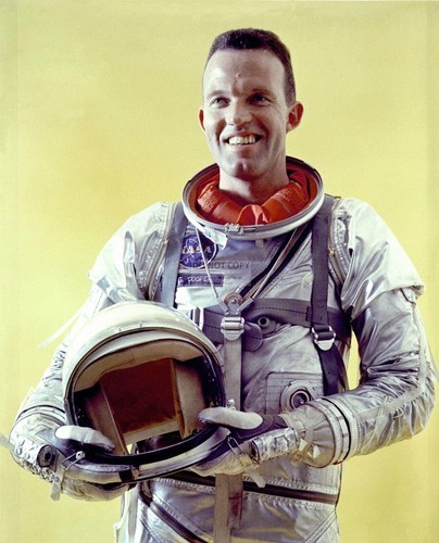 Gordon Cooper Astronaut In Mercury Pressure Suit Nasa 8x10 photo | eBay