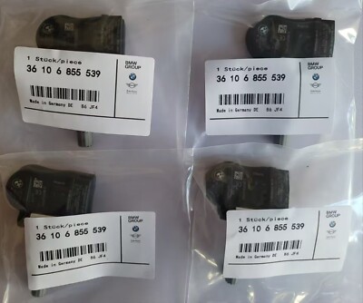 Brand New Set of Four (4) OEM GENUINE BMW TPMS 2015-2017 M3 M4 F30/F32 ...
