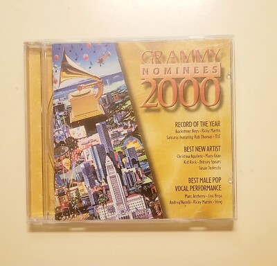 Grammy Nominees 2000 CD Pop Various Artists 13 Songs 2000 Free Shipping ...