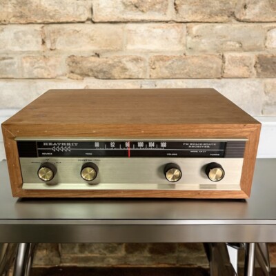HEATHKIT SOLID-STATE MONO FM RECEIVER MODEL AR-27 Excellent Working ...