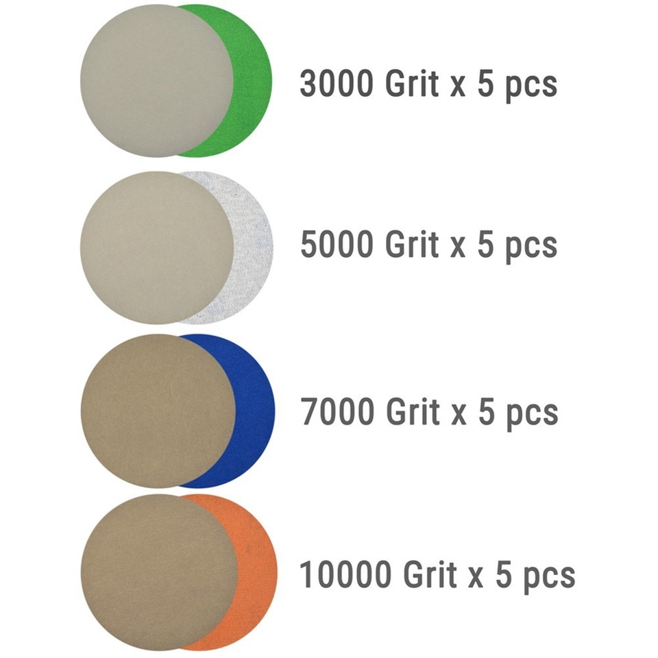 Sanding Discs 3000 5000 7000 10000 Grit Wear resisting 4inch ...