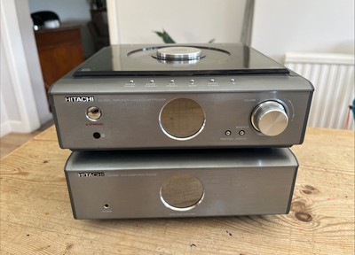 Hitatchi AX-M69 Amplifier/Tuner/CD/MP3 Player Powers Up W Remote ...