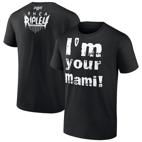 Black Rhea Ripley I'm Your Mami WWE T-Shirt | eBay