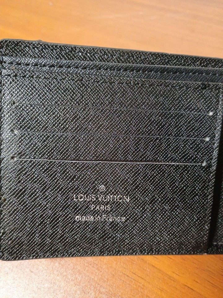 Louis Vuitton Monogram Eclipse & Coach Green Monogram Bifold Wallets ...