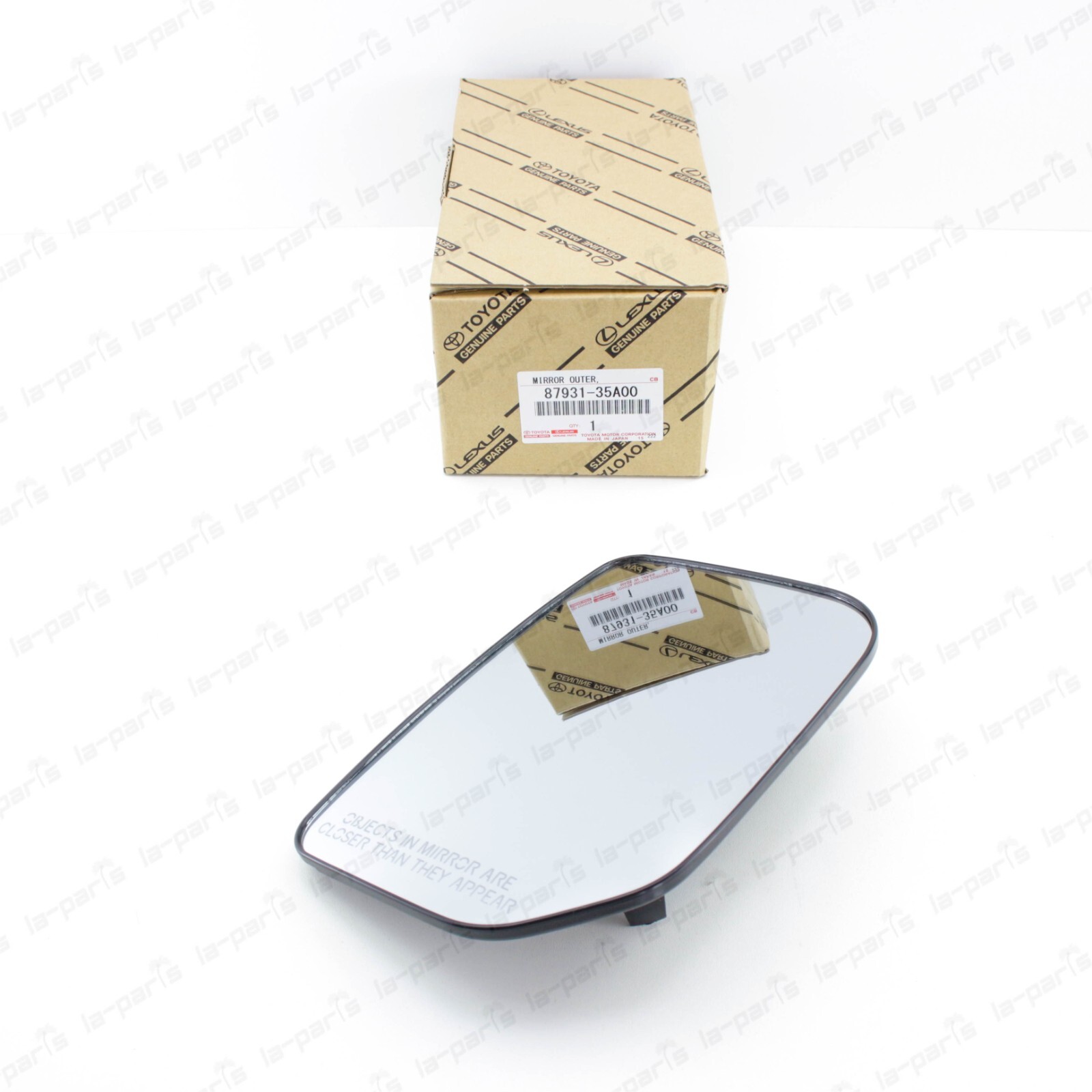 New Genuine Toyota FJ CRUISER RH Outside Passenger Side Mirror 87931 ...