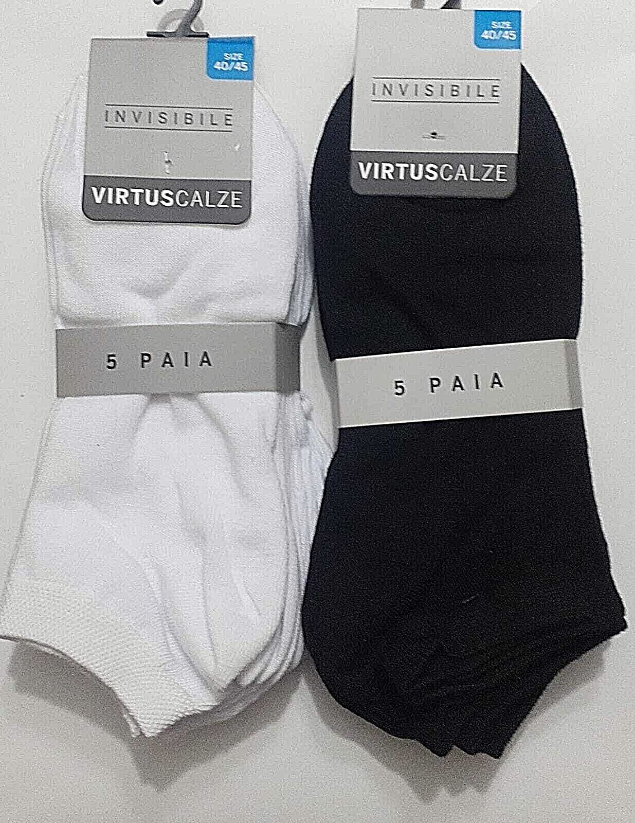 5 Pairs Of Ghosts Men's Socks Short virtus calze Cotton V740 Mini Socks ...