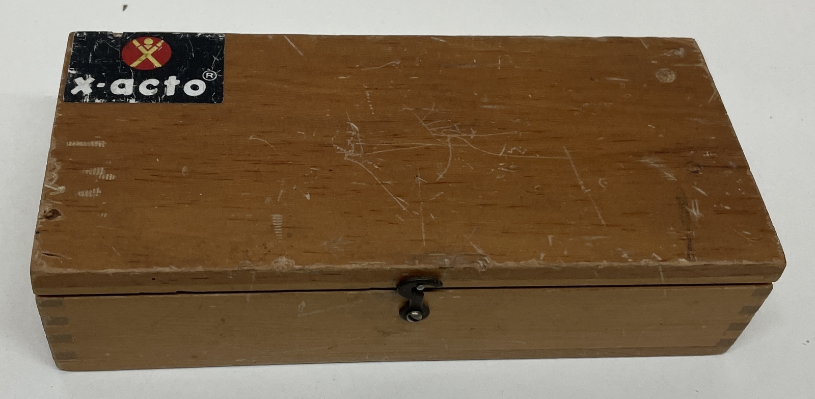 Vintage X-ACTO Hobby Kit Knife Tool Set in Original Wood Box - Not ...