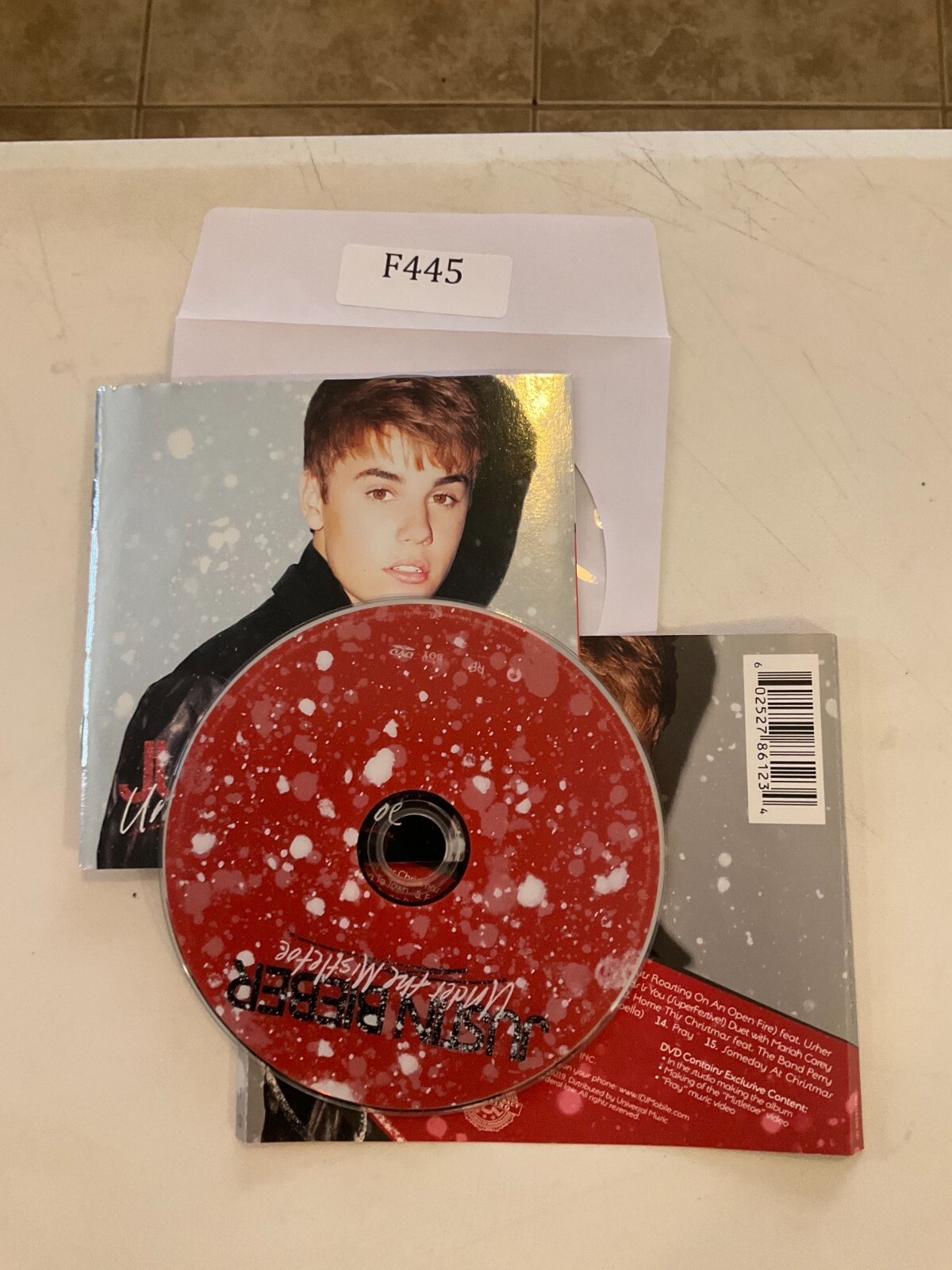 Justin Bieber : Under the Mistletoe CD No Case No Tracking #F445 | eBay