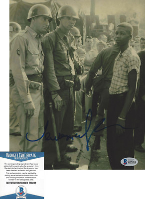 TERRENCE ROBERTS SIGNED LITTLE ROCK NINE CIVIL RIGHTS 8x10 PHOTO ...