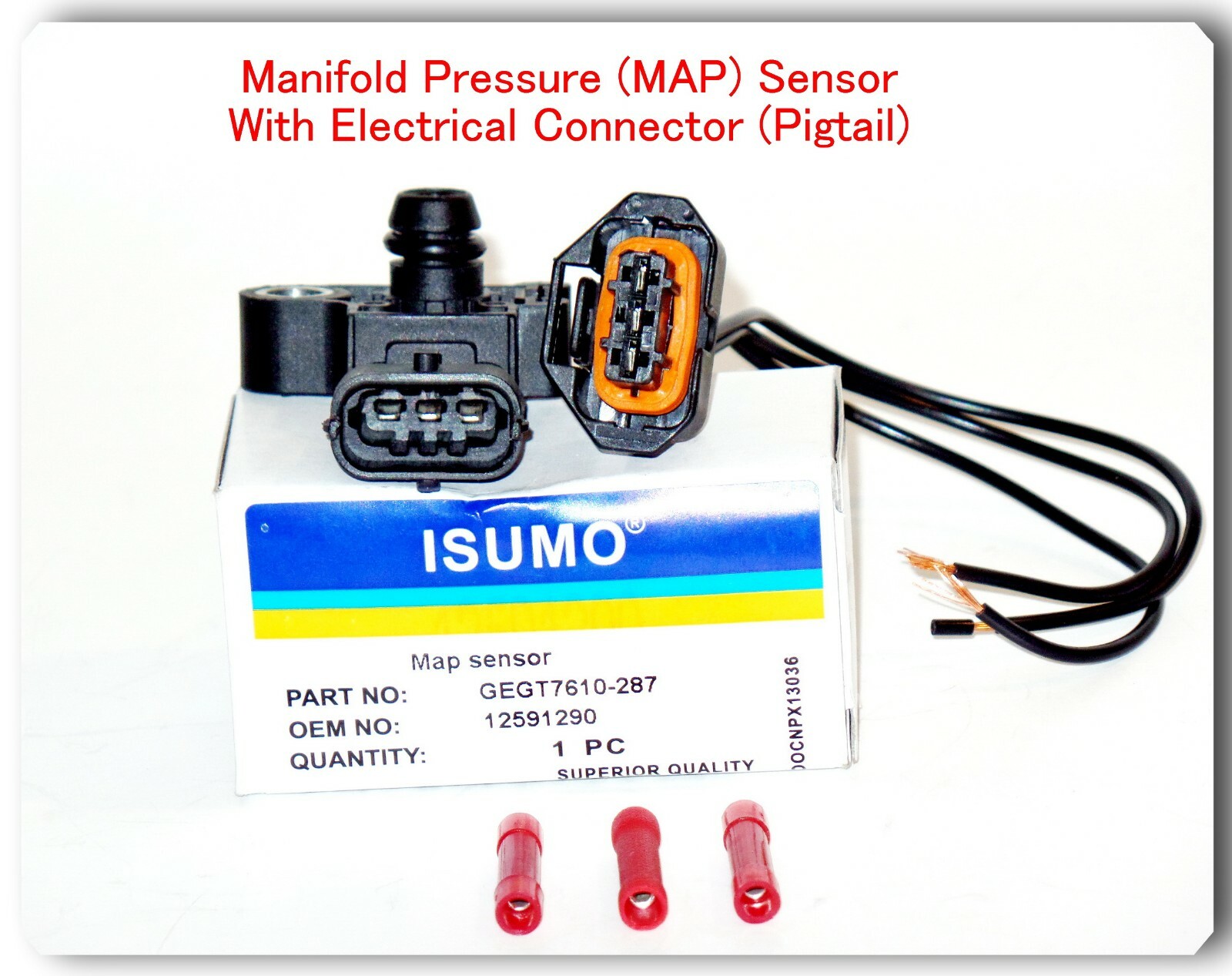 Manifold Pressure(MAP)Sensor W/Connector Fits:OEM#:55573248 GM Satrun ...
