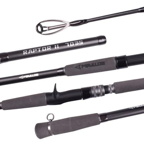 Casting Fishing Rod ,Lure 80-250g Line 20-50lb 3 Sections 2.1M Light ...