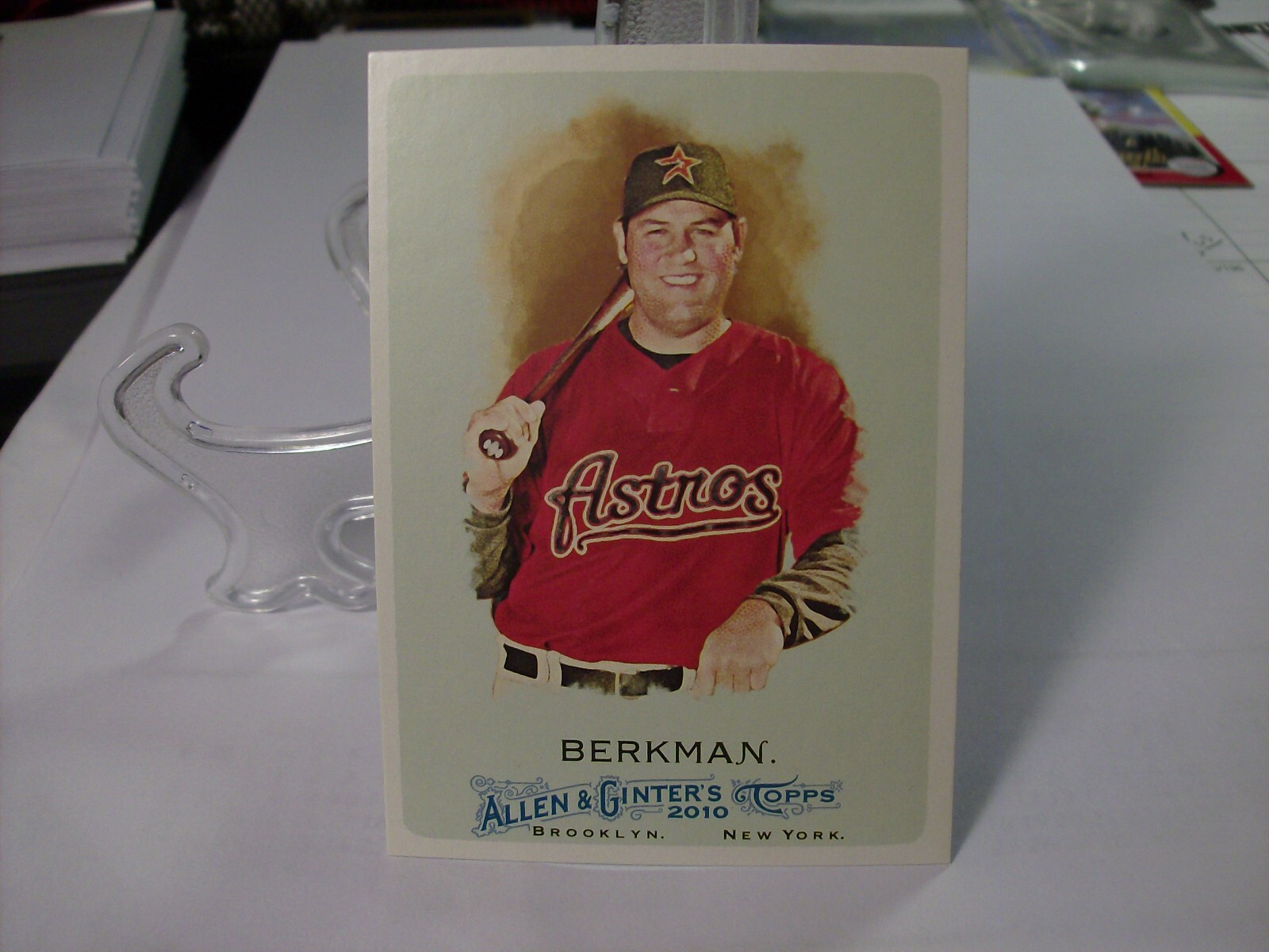 2010 Topps Allen & Ginters #200 - Lance Berkman - Houston Astros 10 ...