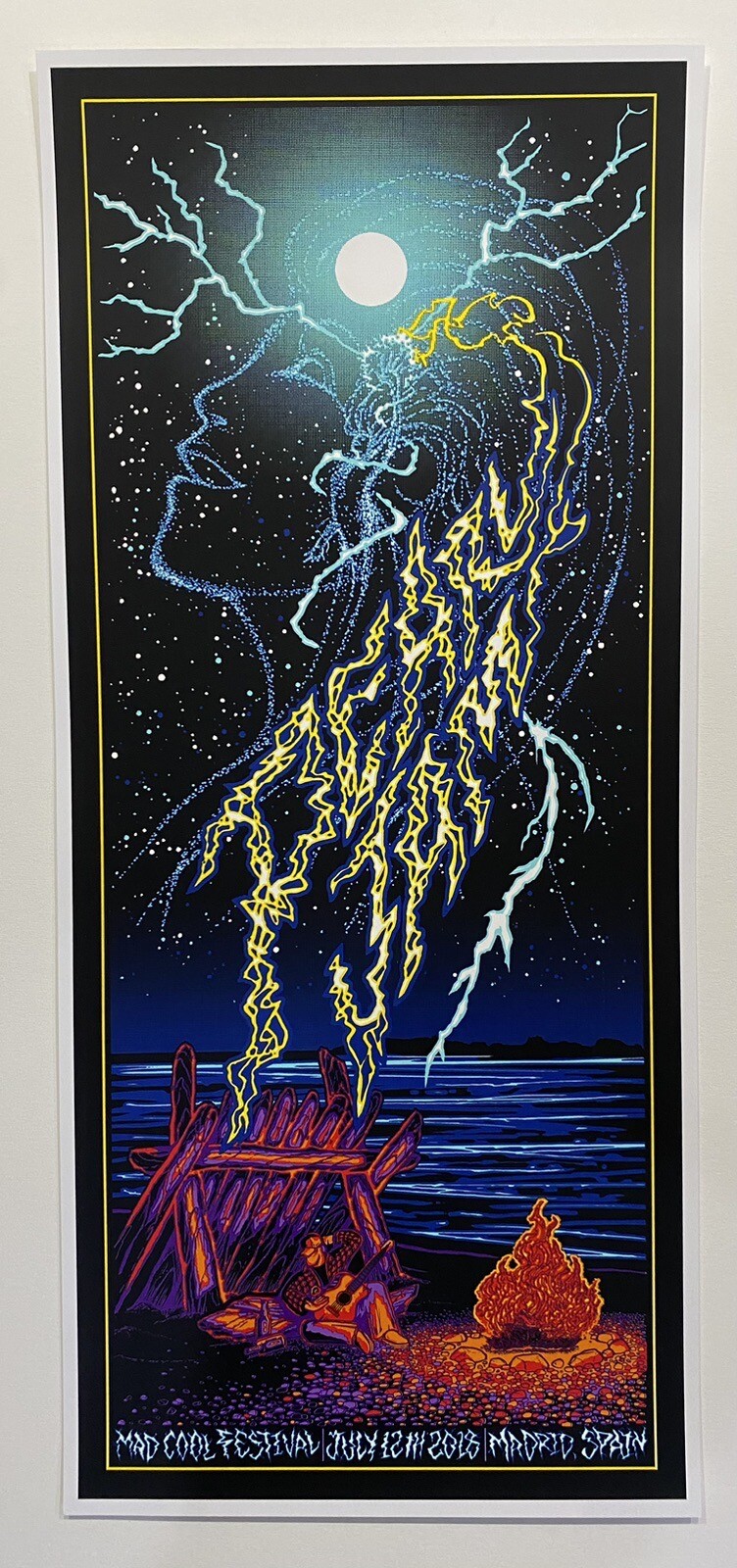 Pearl Jam Madrid Spain 2018 Brad Klausen Mad Cool Festival Concert ...