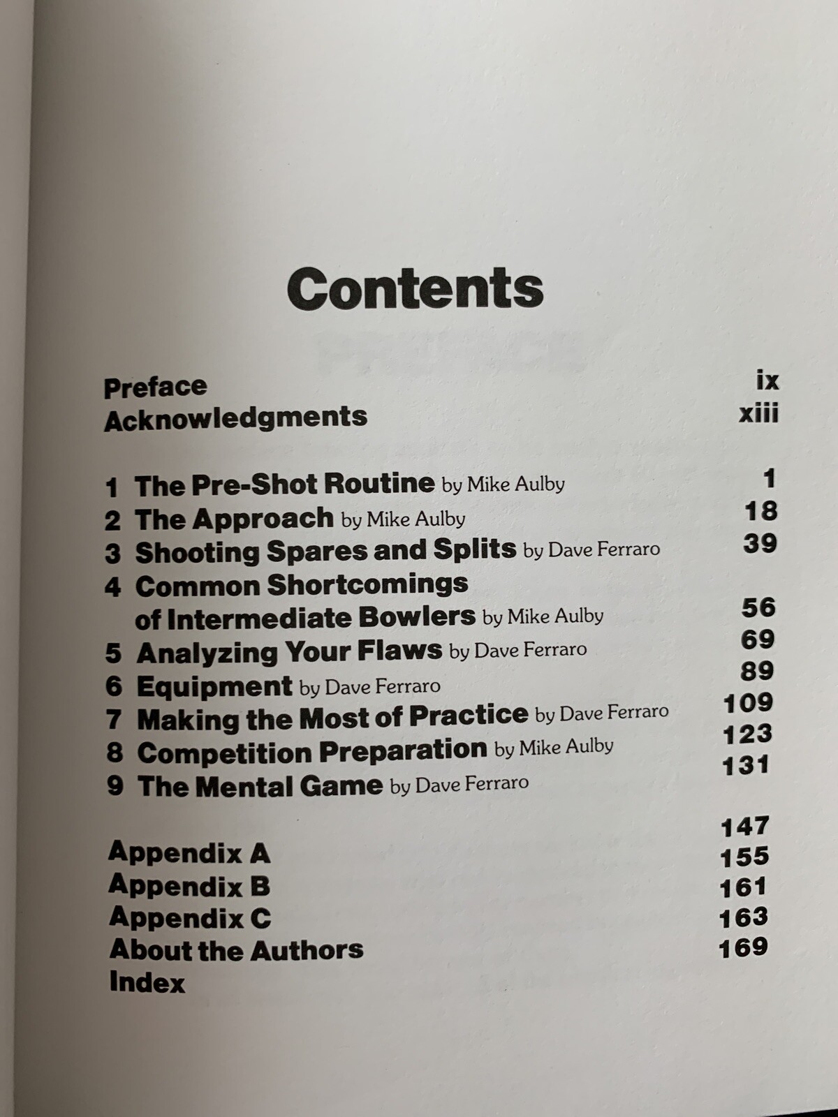 Bowling 200+ by Mike Aulby, Dan Herbst and Dave Ferraro (1989, Trade ...