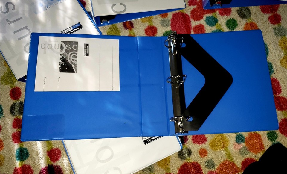 5 Vintage 1990’s Microsoft Office Seattle Training 3 ring Binders MCP MCSE MINT! | eBay