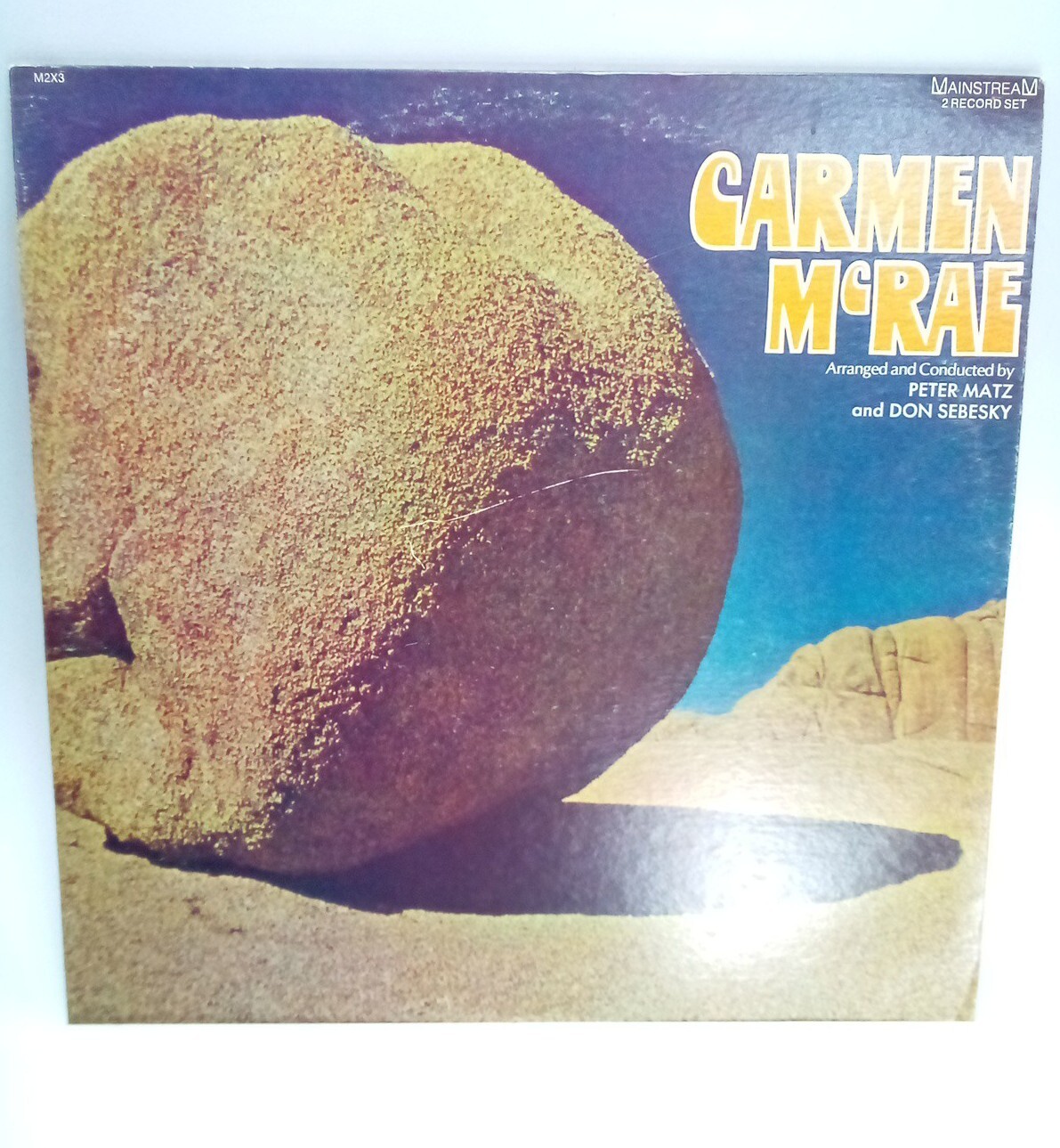 CARMEN McRAE-PETER MATZ/DON SEBESKY (2 discs) NM/VG+ VINYL RECORD ALBUM ...