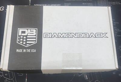 Diamondback DB9 Gen 4 9mm Diamondback Box w/ Side Labels, Manual, etc ...