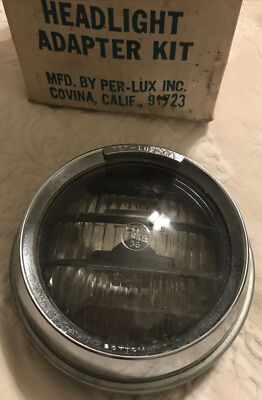 Vintage Per-Lux 36A #3312 headlight adapter kit | eBay