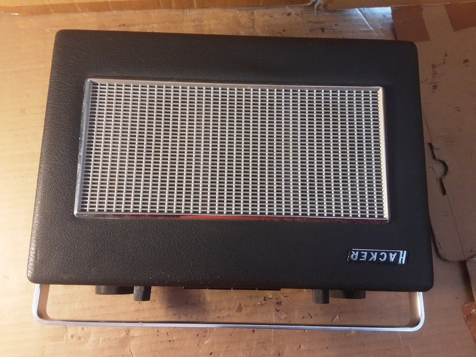 HACKER Sovereign II (RP25A) Portable Vintage 1967 Transistor Radio ...