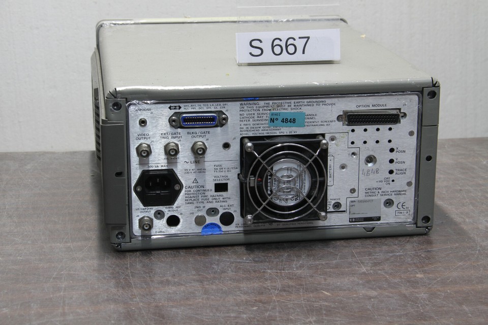 KEYSIGHT AGILENT HP 8563E SPECTRUM ANALYZER 9KHz 26.5GHz # S667 a | eBay