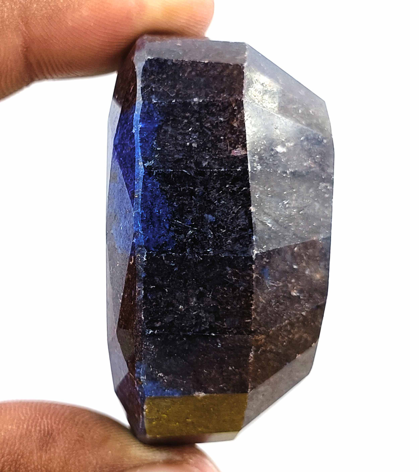 Natural CERTIFIED 620 Ct African Blue COLOR Sapphire Oval Cut Loose ...
