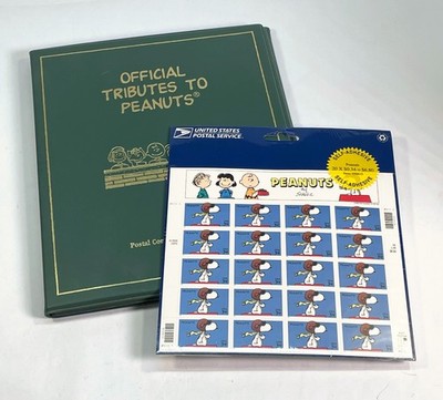 Tribute To Peanuts Postal Commemorative Society Stamps & Coin & NMH ...