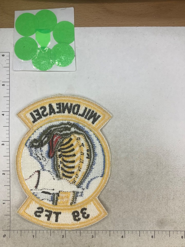 USAF WILD WEASEL 39th TACTICAL FIGHTER SQUADRON PATCH | eBay