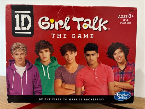 1D One Direction Girl Talk Board Game Party Harry Styles Hasbro 2012 ...