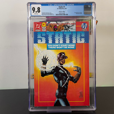 Static #1 CGC 9.8 DC Comics - 1st Appearance of Static | eBay